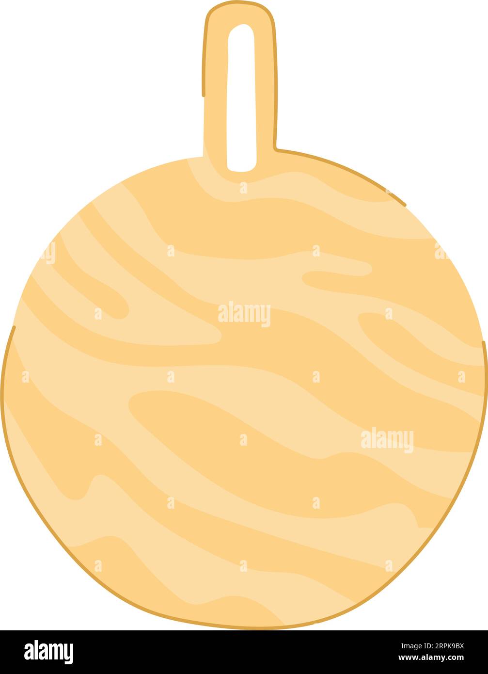 texture wooden pizza board cartoon vector illustration Stock Vector ...