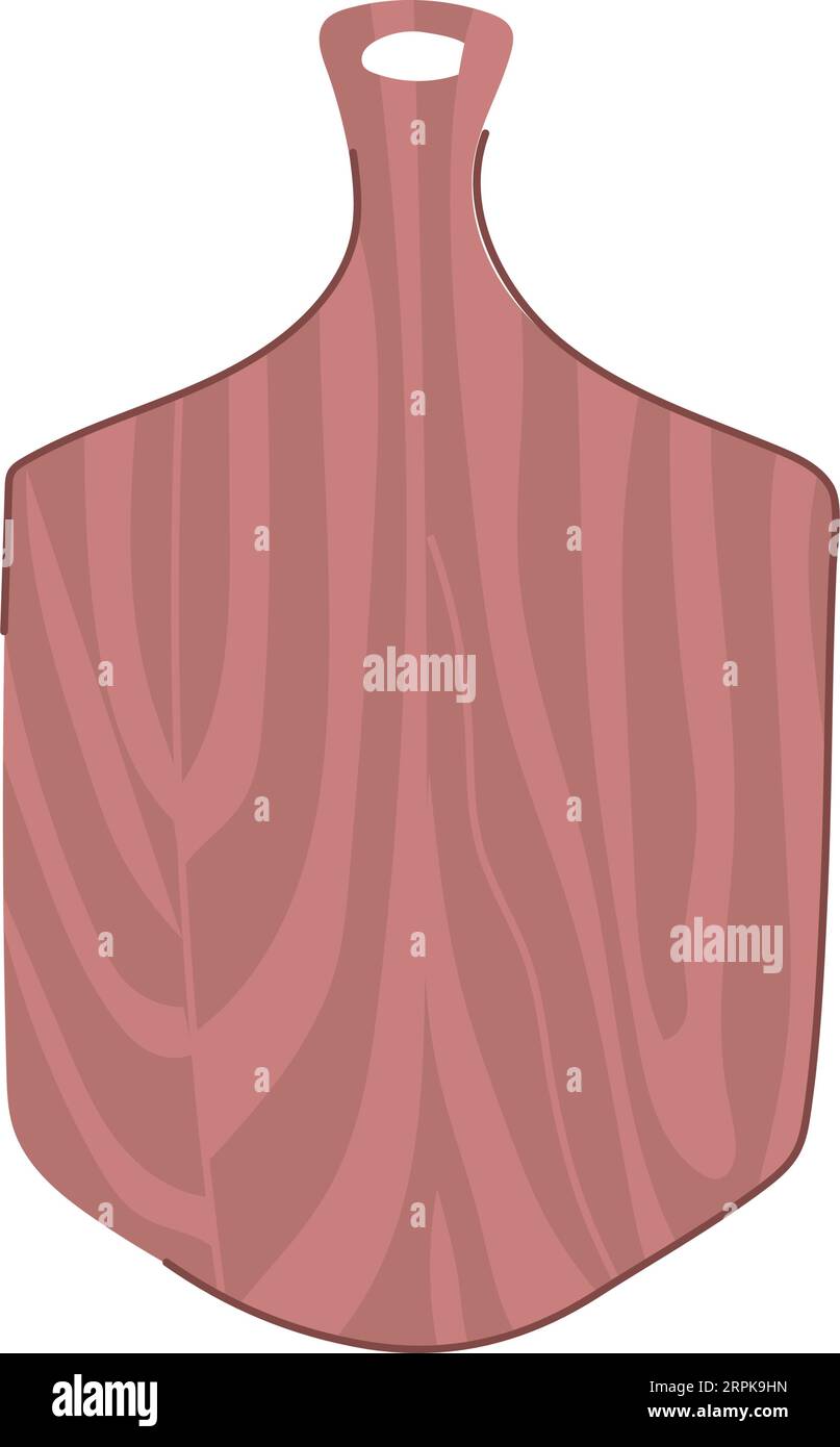 tray wooden pizza board cartoon vector illustration Stock Vector Image ...