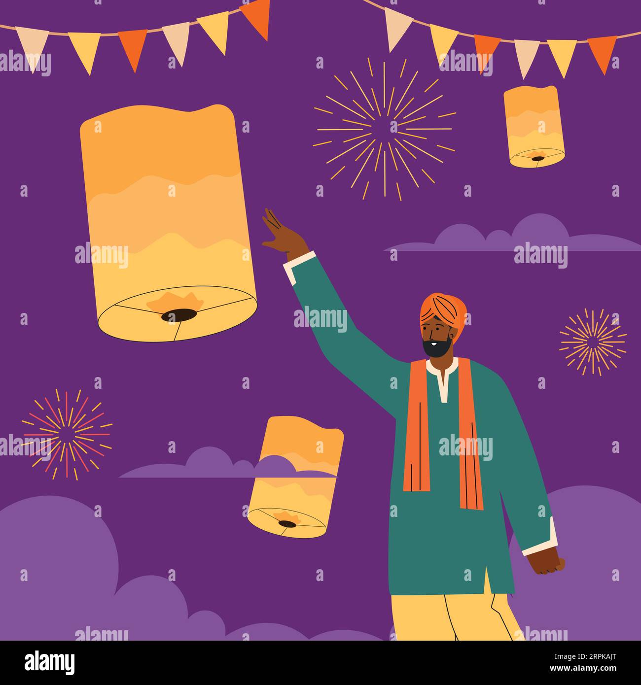 Happy Diwali, Beautiful Hindu Indian young men lightening diya on ...