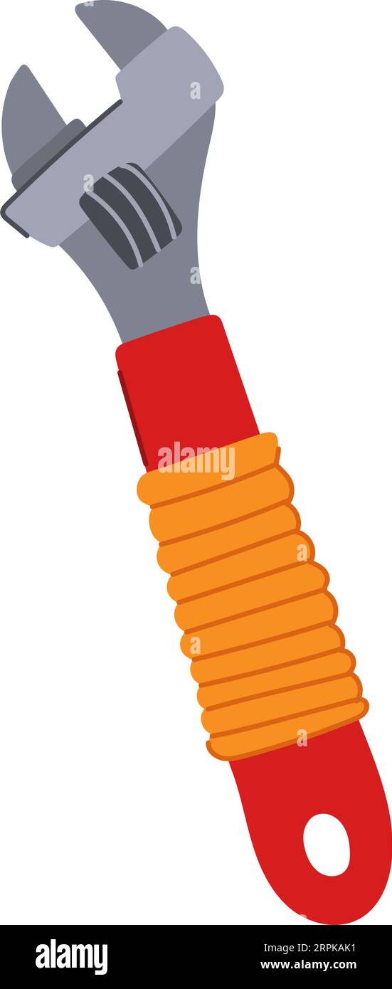 tool wrench cartoon vector illustration Stock Vector Image & Art - Alamy