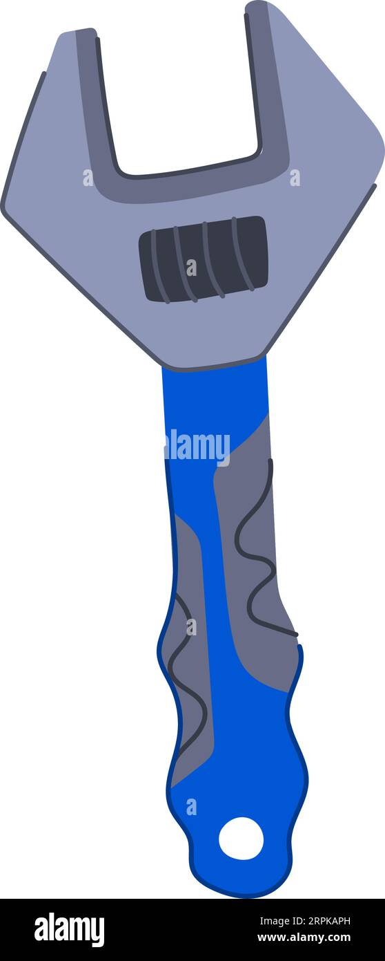 symbol wrench cartoon vector illustration Stock Vector Image & Art - Alamy