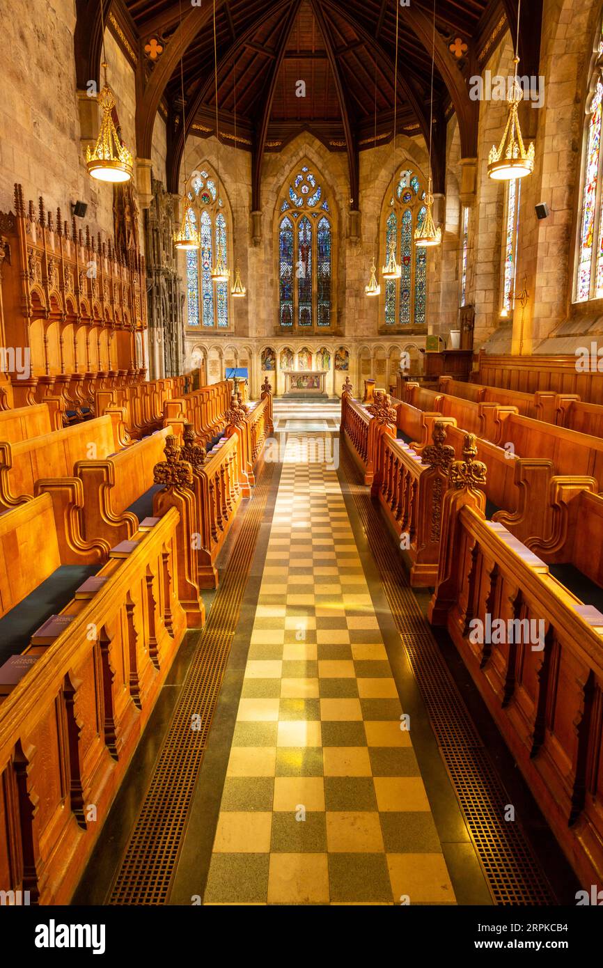 The interior of St Salvator's Chapel one of two collegiate chapels ...