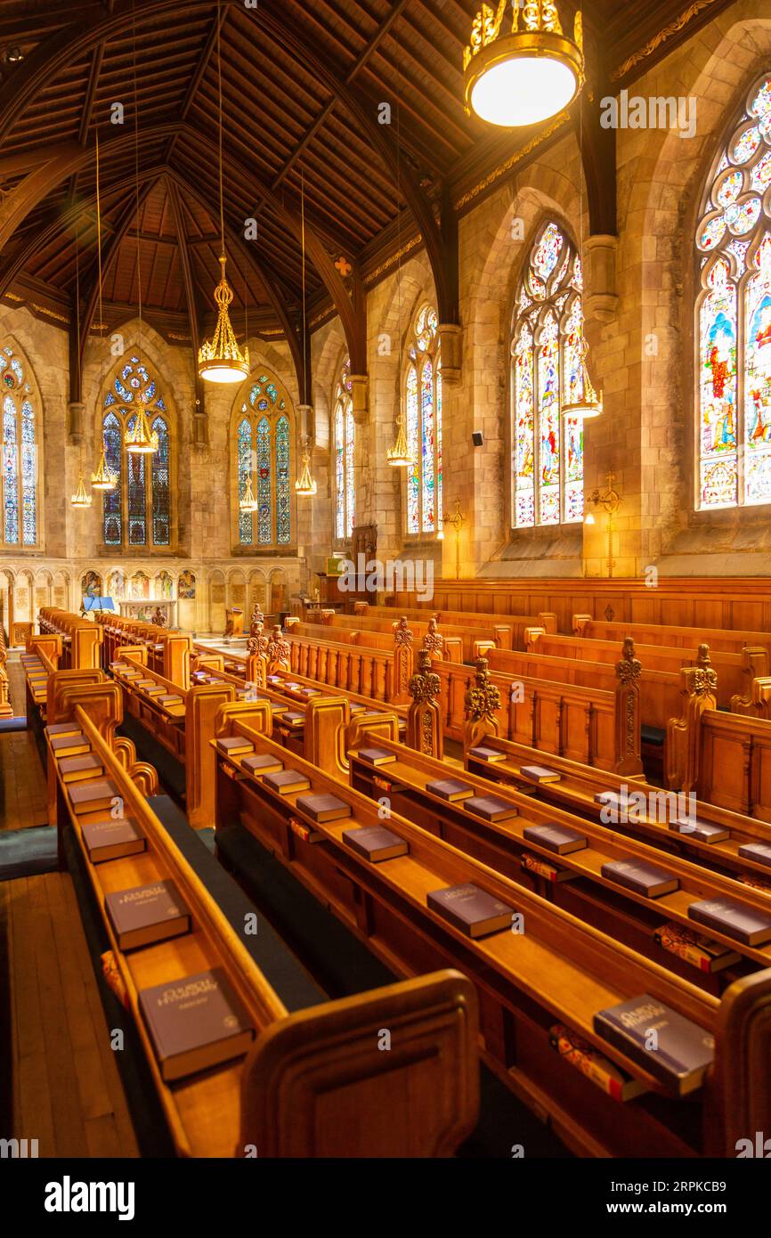 The interior of St Salvator's Chapel one of two collegiate chapels ...