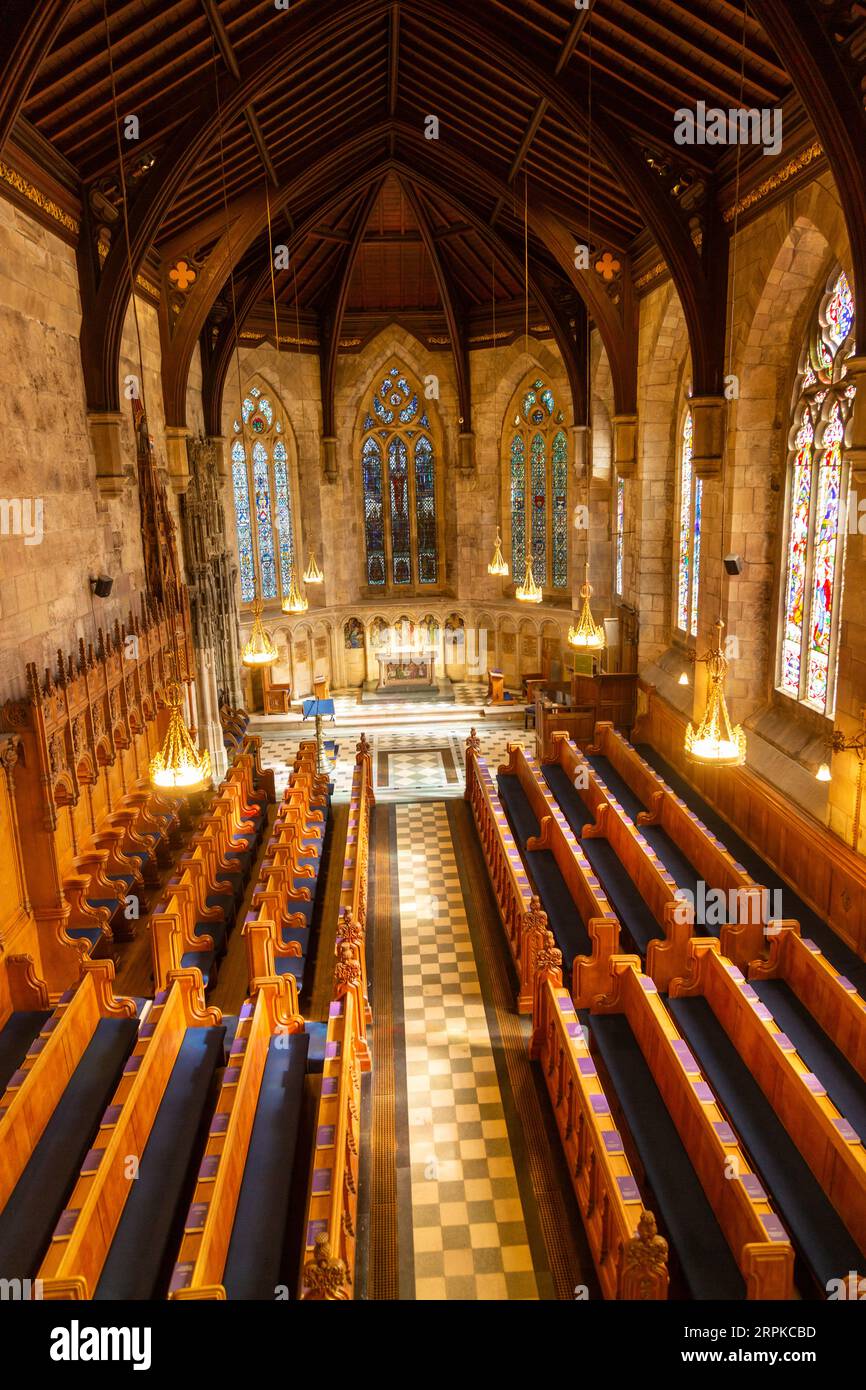The interior of St Salvator's Chapel one of two collegiate chapels ...