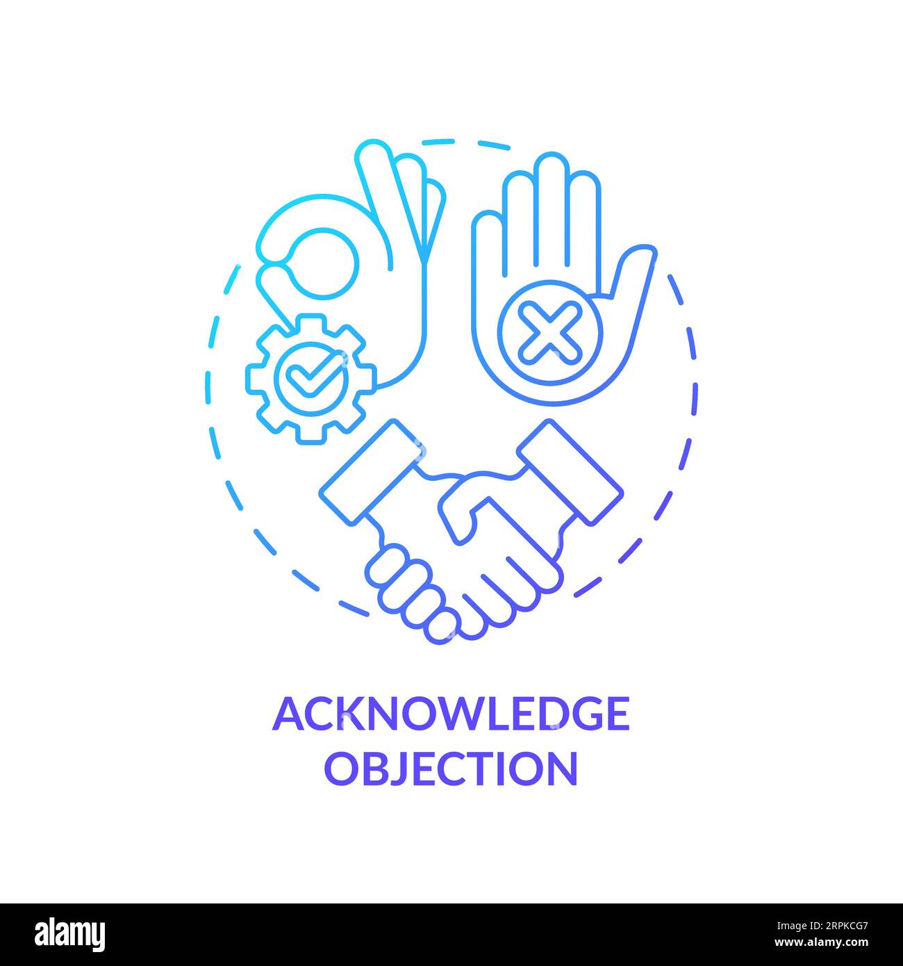 Objection customer Stock Vector Images - Alamy