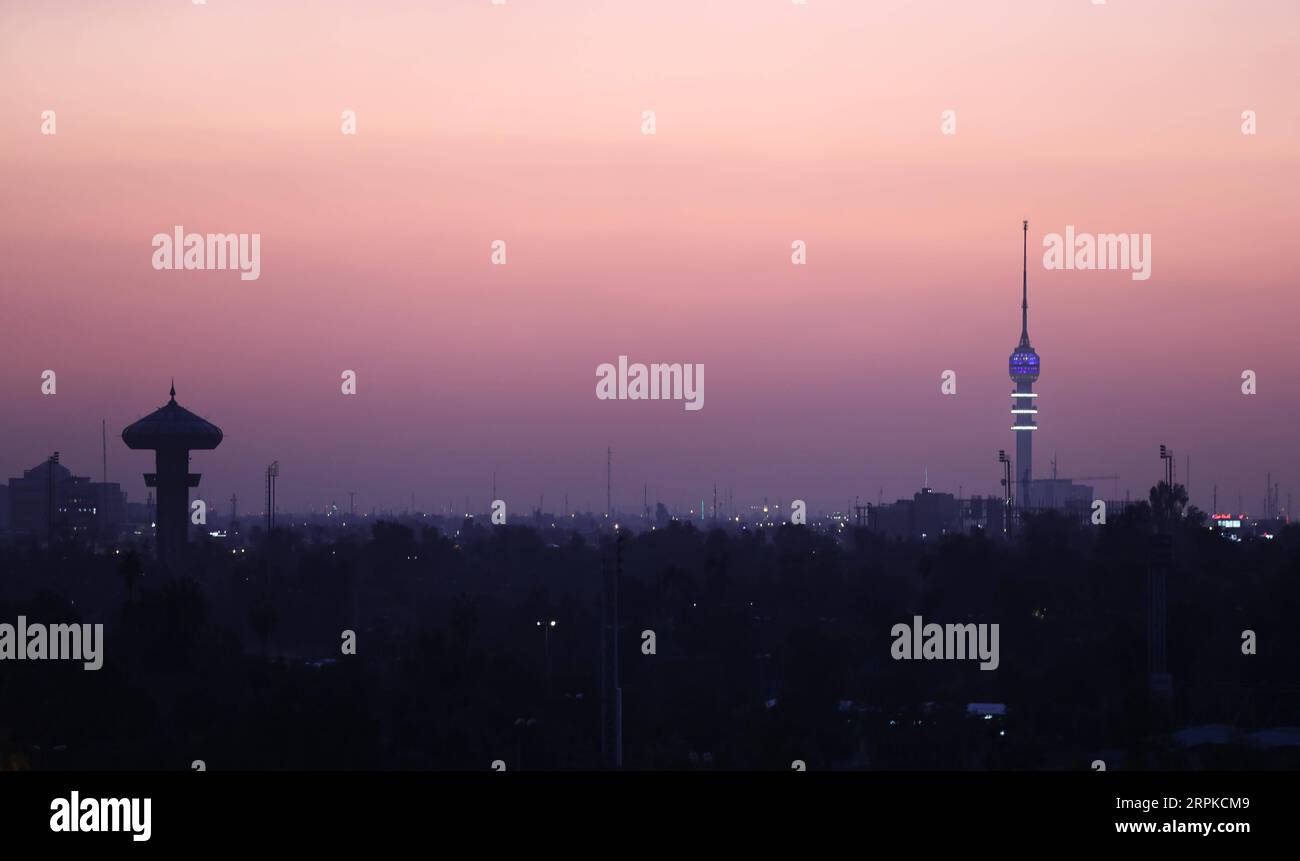 Baghdad city sunset hi-res stock photography and images - Alamy