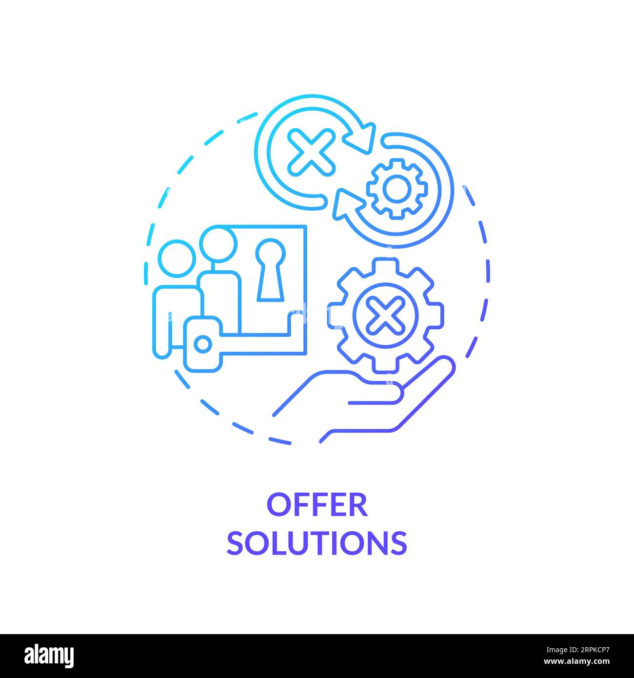 Offer solutions Stock Vector Images - Alamy