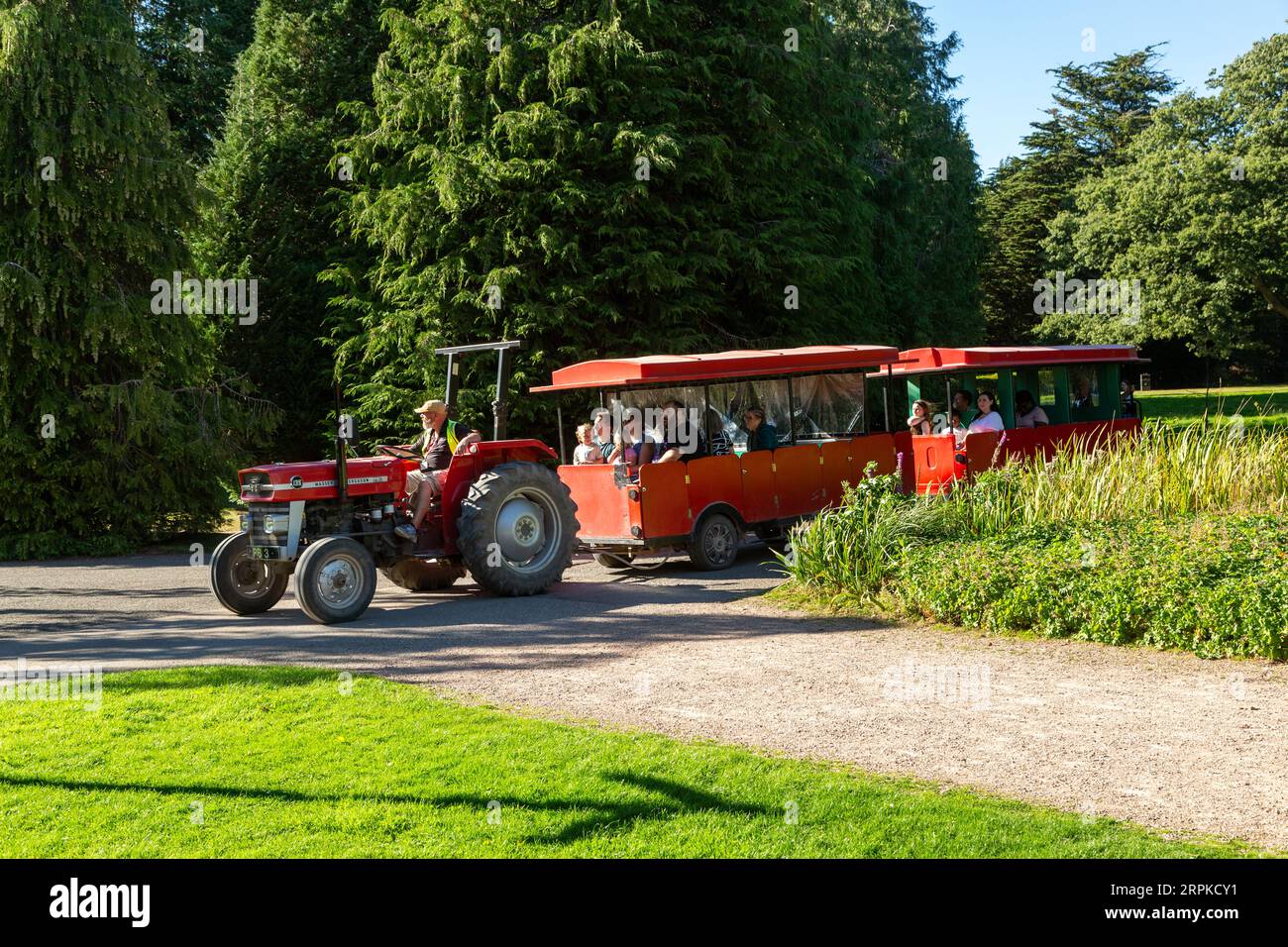 Train ride amusement park hi-res stock photography and images - Alamy