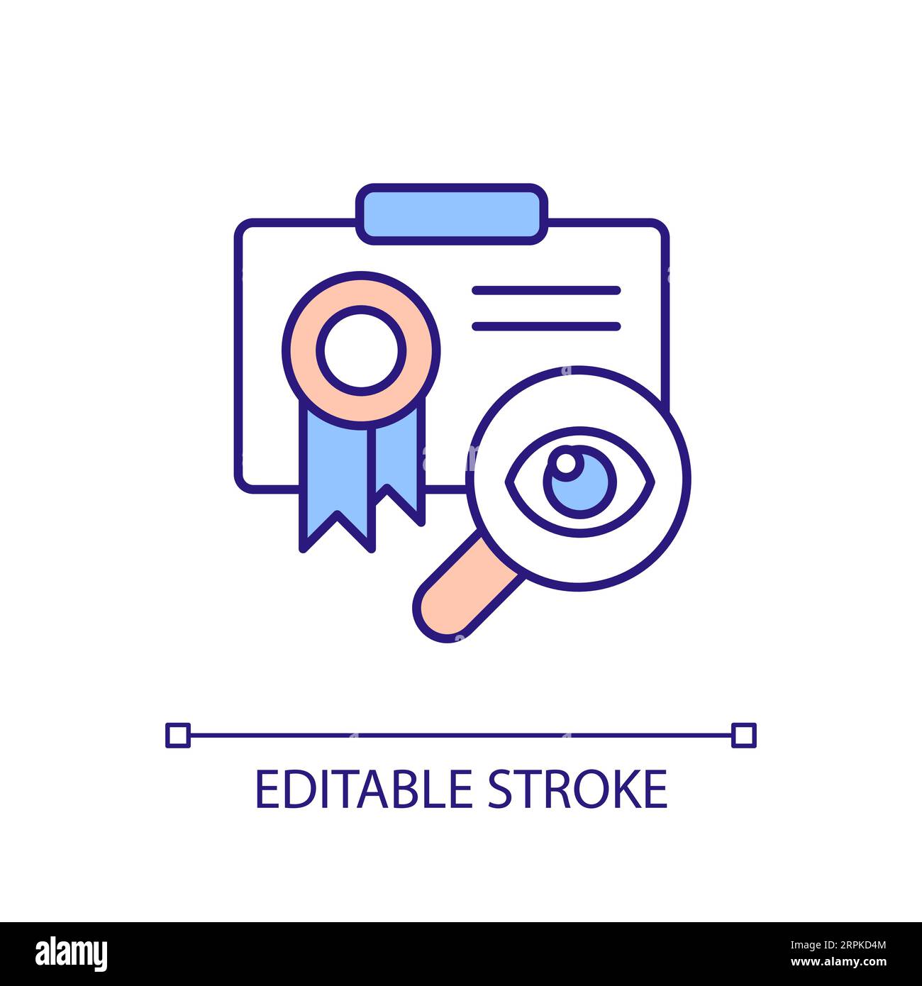 Customizable expert profiles linear icon Stock Vector Image & Art - Alamy