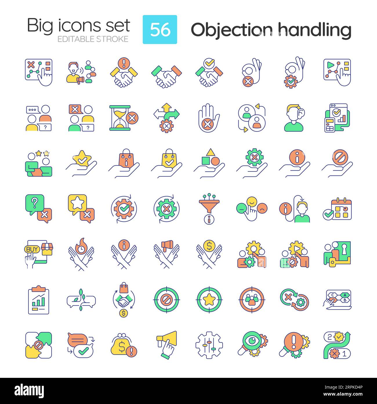 Objection customer Stock Vector Images - Alamy