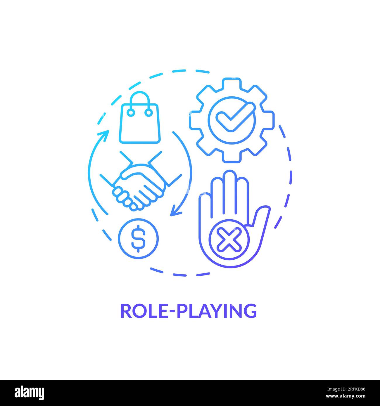 Role playing blue gradient concept icon Stock Vector Image & Art - Alamy Role playing blue gradient concept icon Stock Vector Image & Art - Alamy