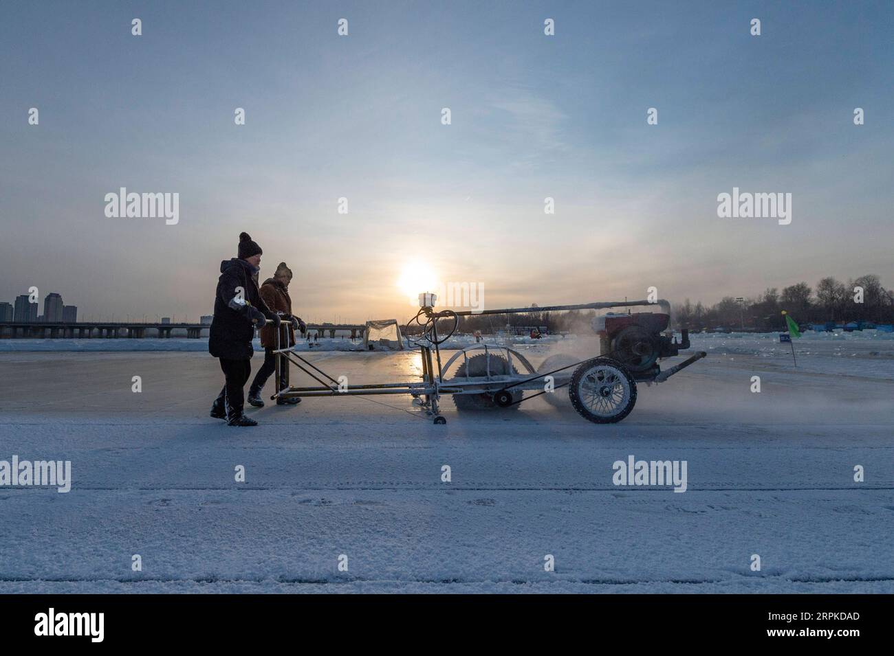 Magnificent ice sculptures hi-res stock photography and images - Alamy