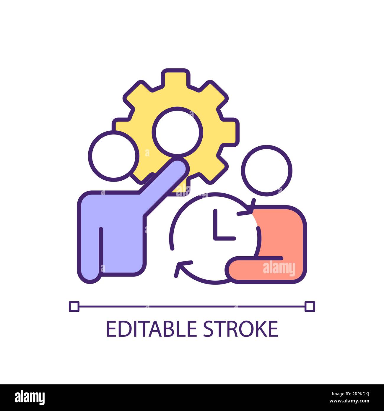 Time consuming to do Stock Vector Images - Alamy