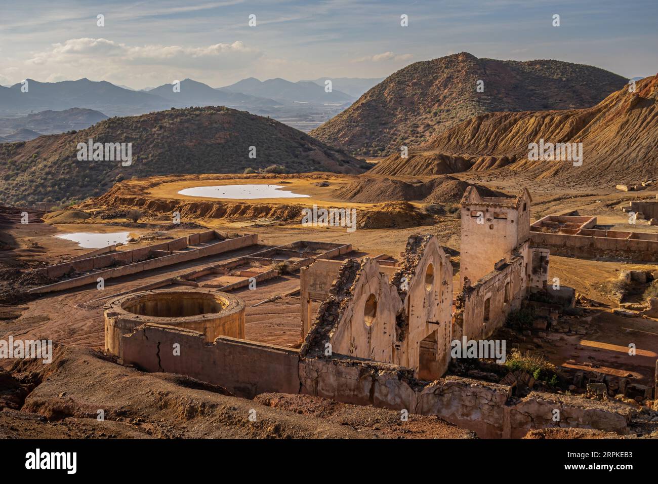 Abandoned mines of Mazarron in Southern Spain, post-apocalyptic ...