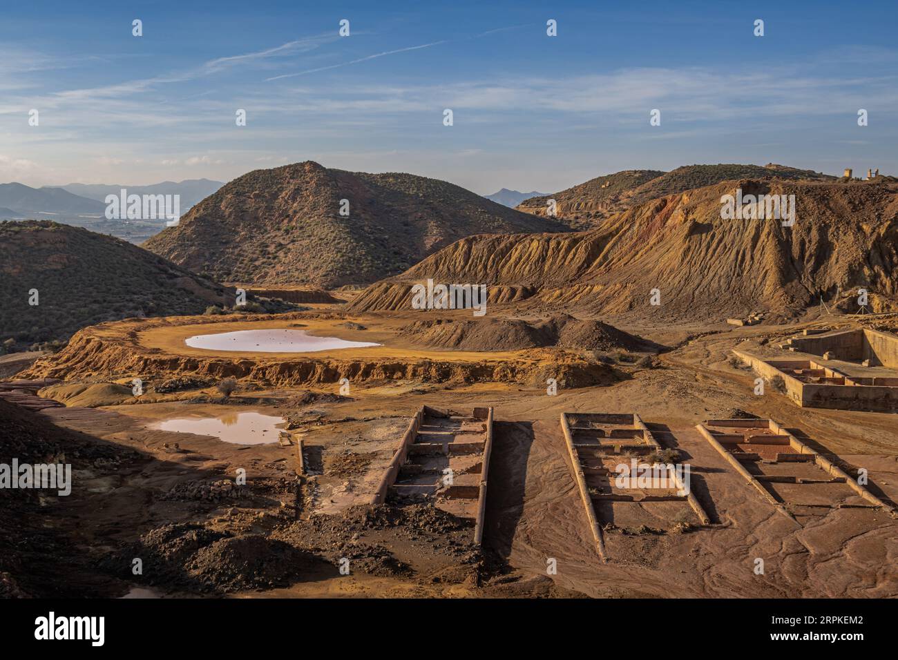Abandoned mines of Mazarron in Southern Spain, post-apocalyptic ...