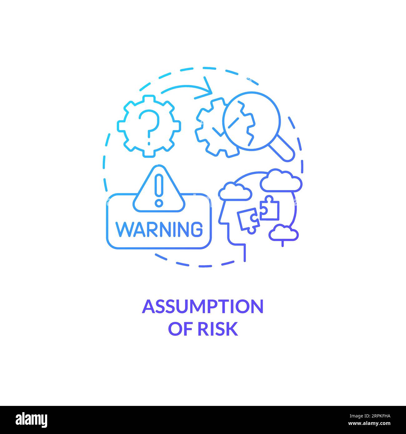 My assumption Stock Vector Images - Alamy