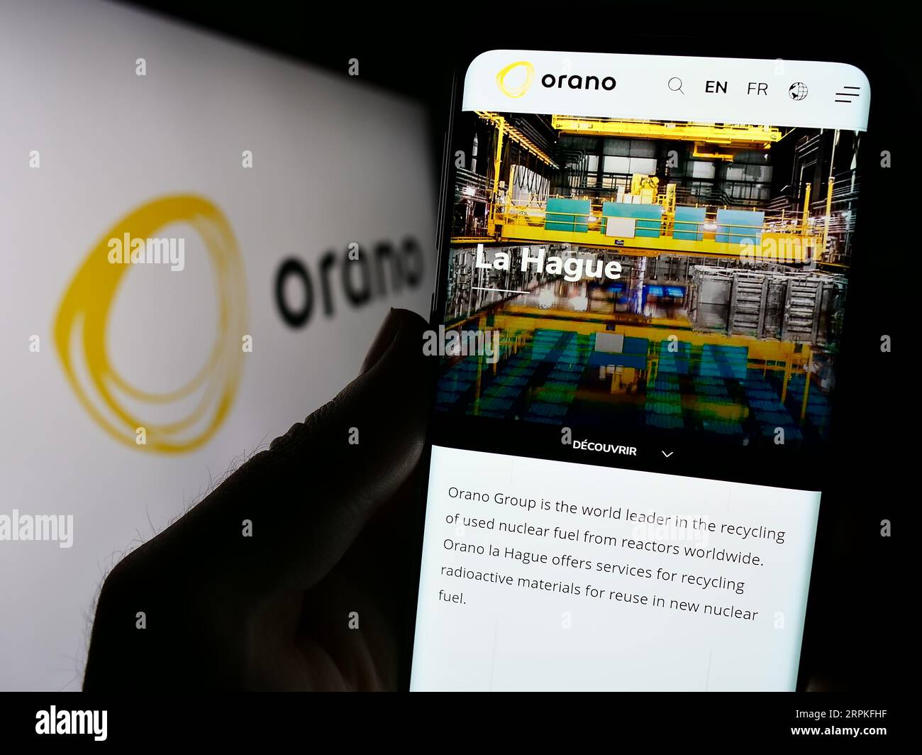 Orano logo hi-res stock photography and images - Alamy