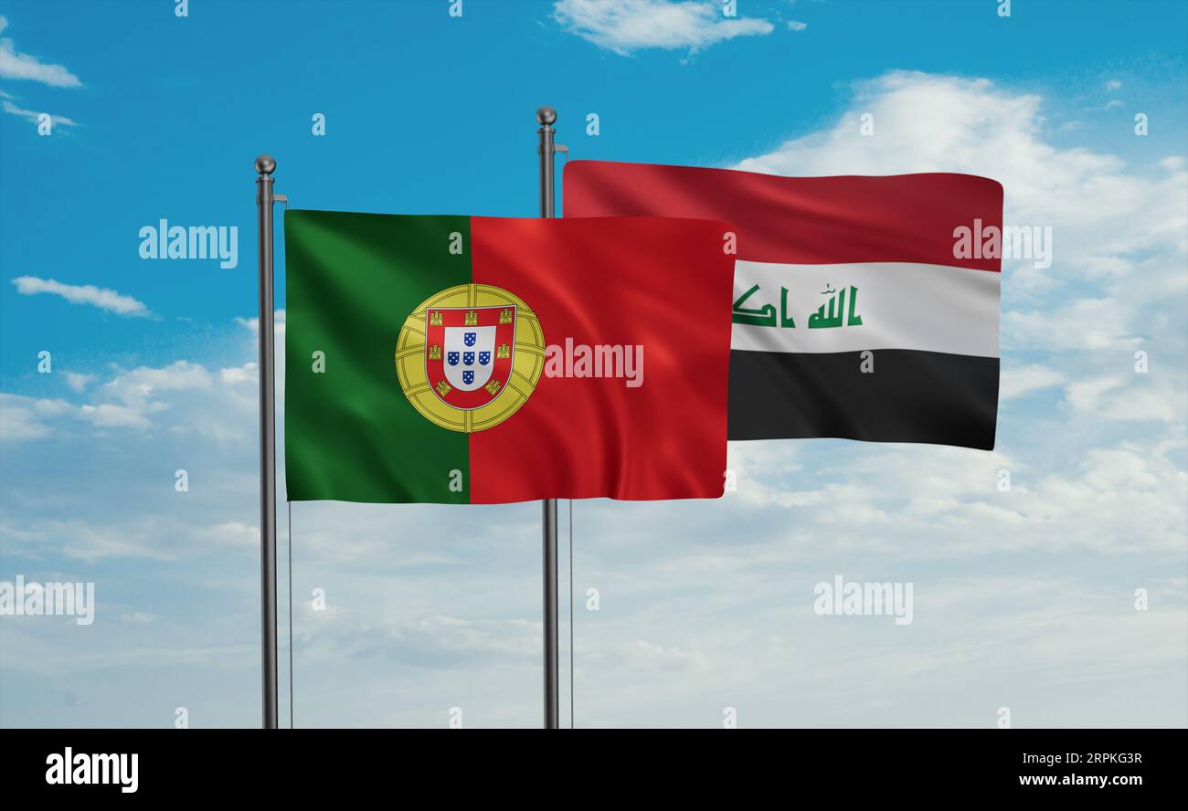 Iraq portugal flag hi-res stock photography and images - Alamy