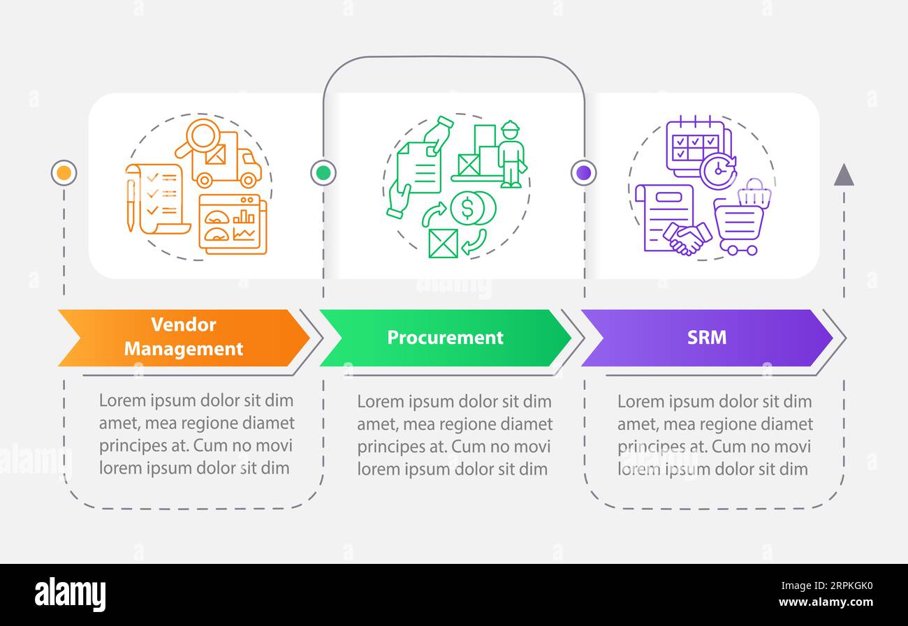 Vendor management layout with linear icon concept Stock Vector Image ... Vendor management layout with linear icon concept Stock Vector Image ...