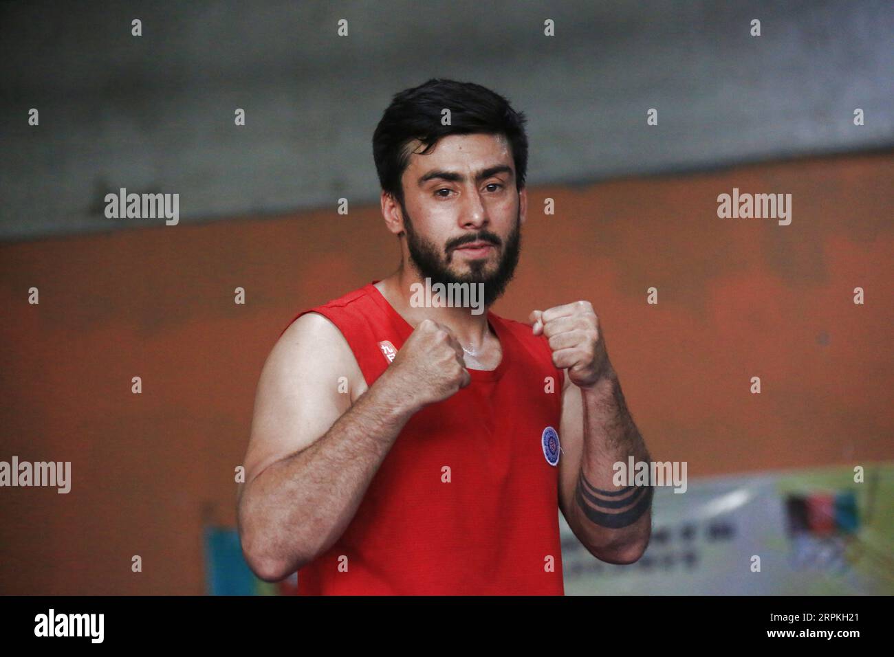 Kabul, Afghanistan. 30th July, 2023. Afghan wushu athlete Mohammad ...