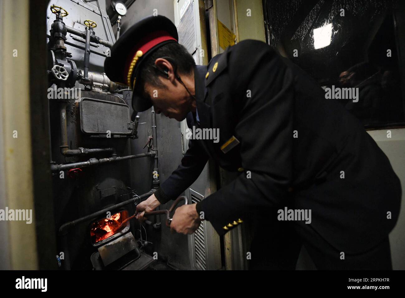 1980s train conductor hi-res stock photography and images - Alamy