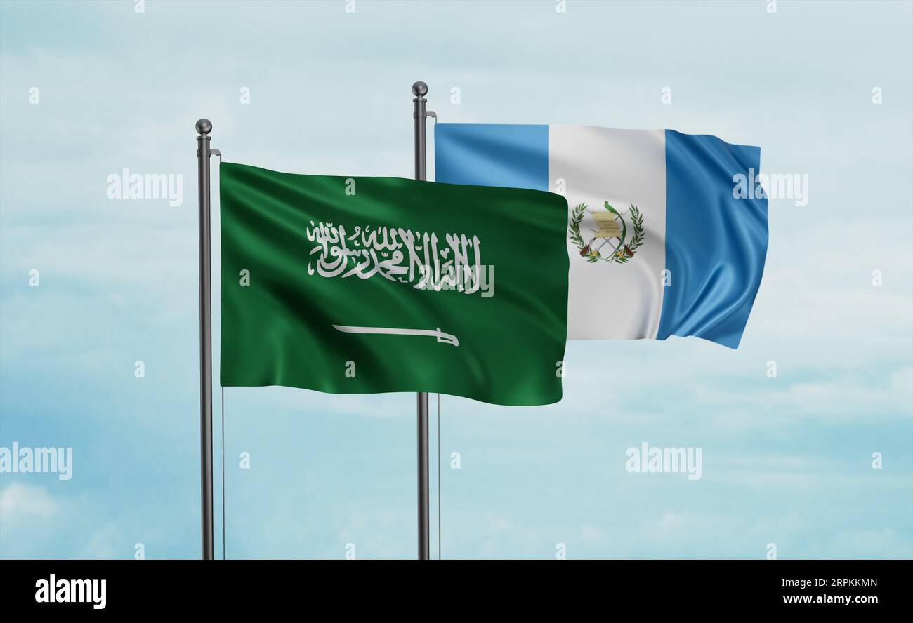 Saudi arabia guatemala flag hi-res stock photography and images - Alamy