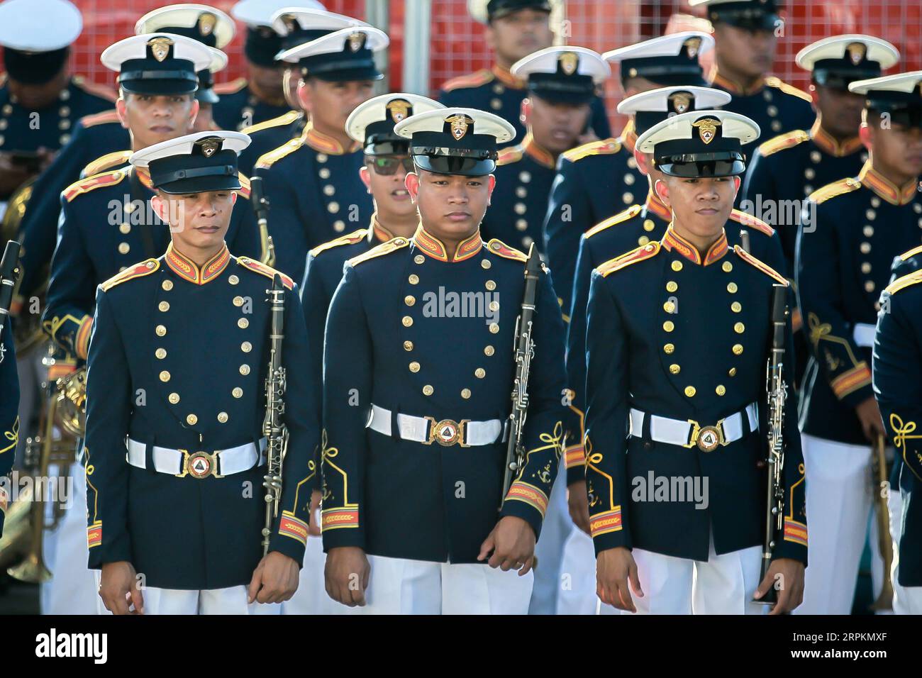 200114 -- MANILA, Jan. 14, 2020 -- Members of the Philippine Coast ...