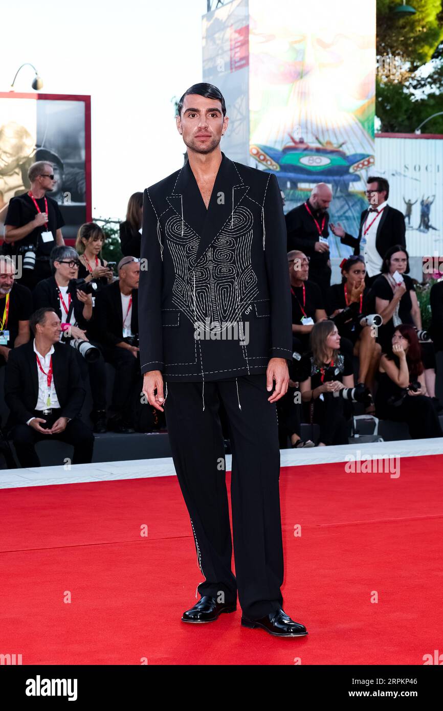 Venice, Italy. 04th Sep, 2023. Luigi Giaretti 80th Venice Film Festival Red Carpet of the movie ...