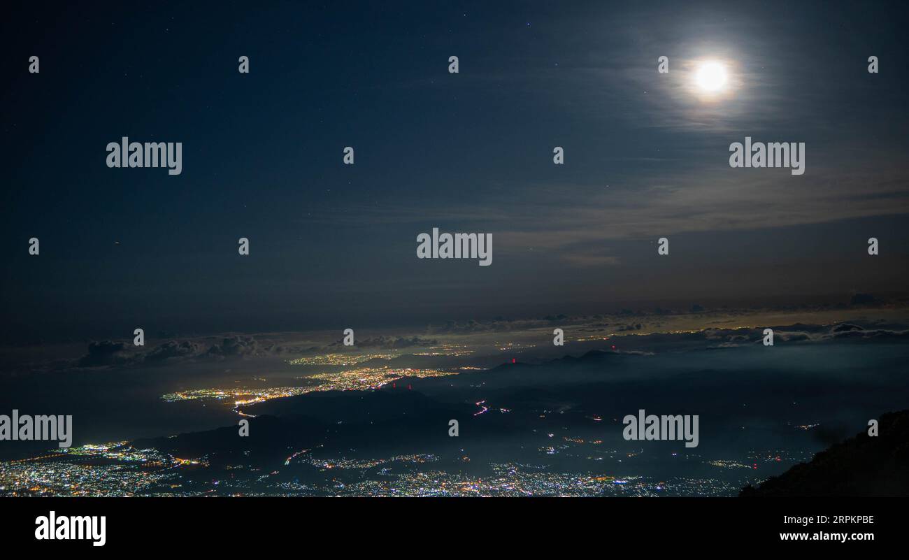 Moonlit night photography hi-res stock photography and images - Alamy