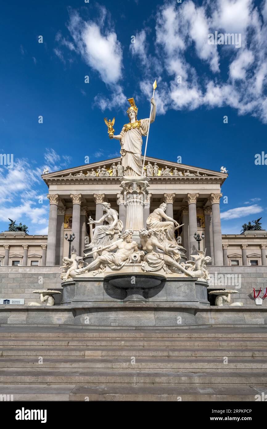 Austrian Parliament Building, Vienna, Austria Stock Photo - Alamy