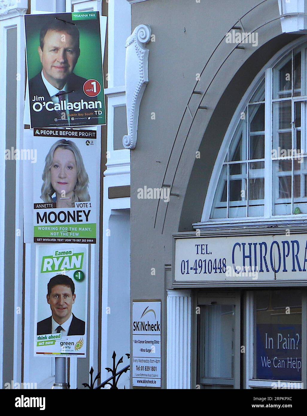Irish election posters hi-res stock photography and images - Alamy