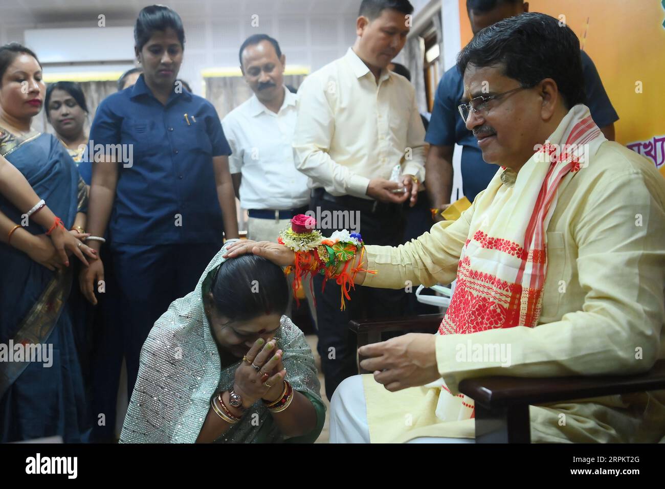 Indian chief minister tripura chief minister hi-res stock photography ...