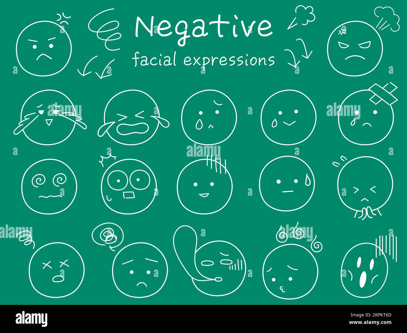 Pouting sad Stock Vector Images - Alamy