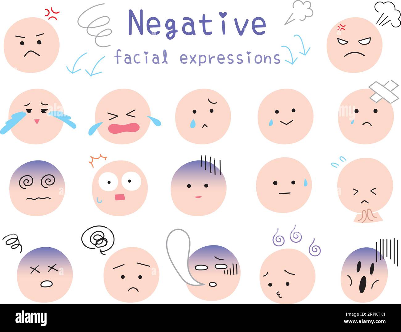 Gazing expression Stock Vector Images - Alamy