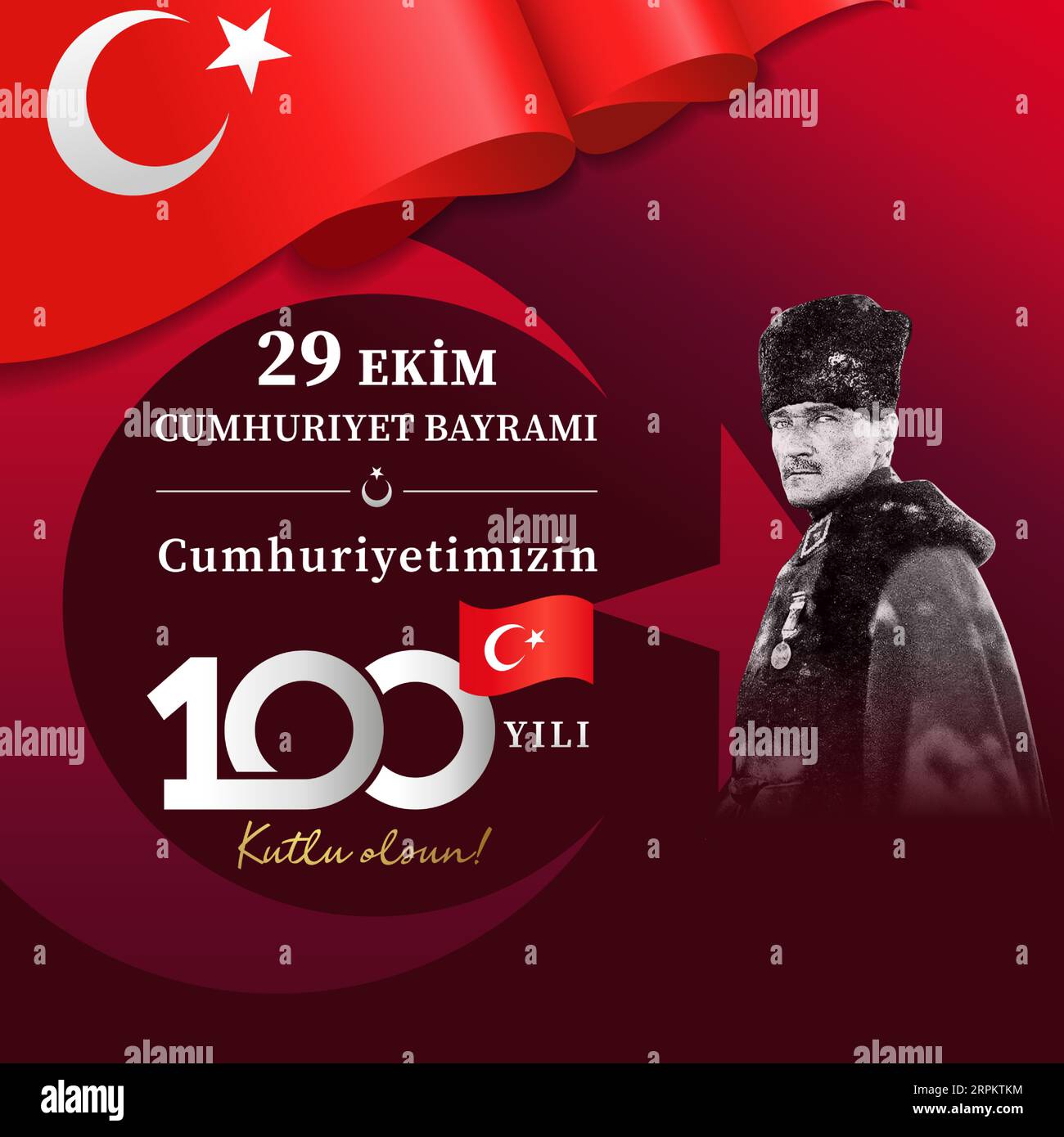 29 EKİM CUMHURİYET BAYRAMI, Cumhuriyetimizin 100 yılı, Kutlu olsun ...
