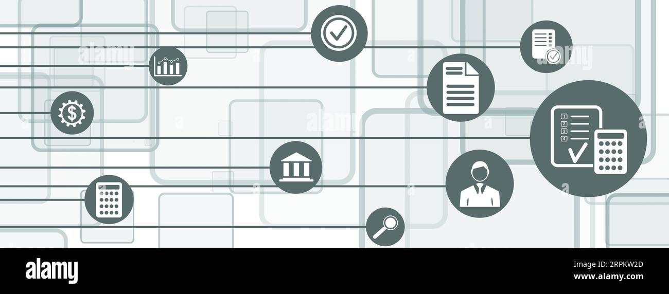 Audit icons hi-res stock photography and images - Alamy