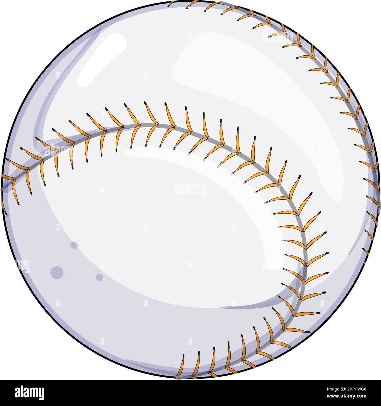 abstract baseball ball cartoon vector illustration Stock Vector Image ...