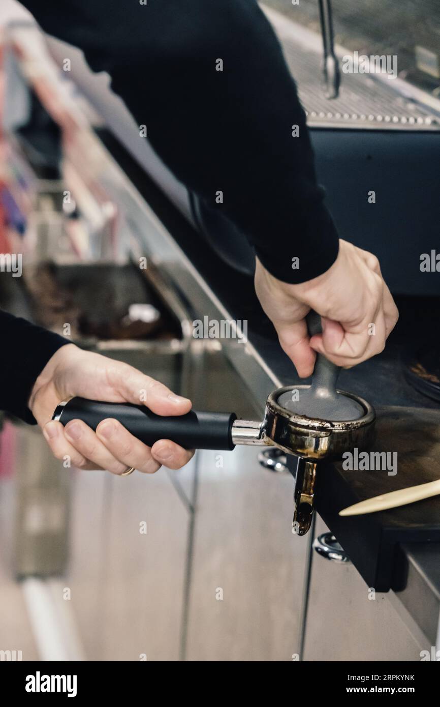 Barista express hi-res stock photography and images - Alamy