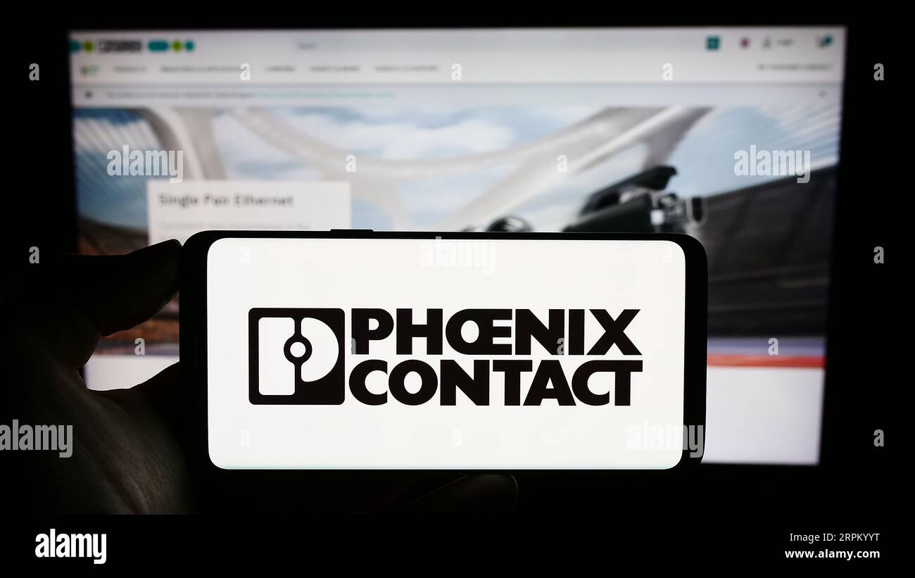 Phoenix contact logo hi-res stock photography and images - Alamy