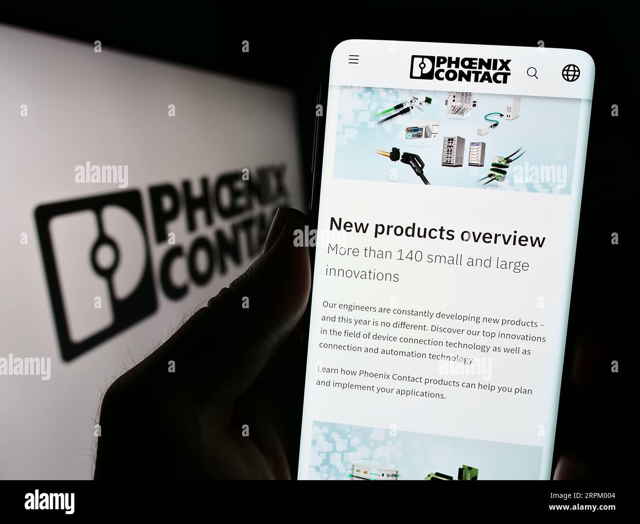 Phoenix contact logo hi-res stock photography and images - Alamy