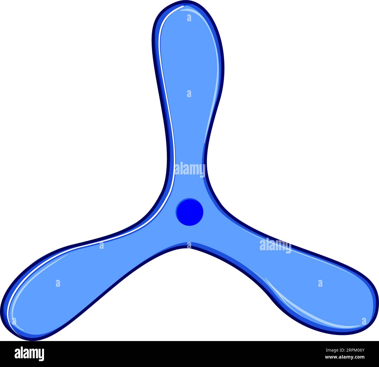 symbol boomerang cartoon vector illustration Stock Vector Image & Art ...