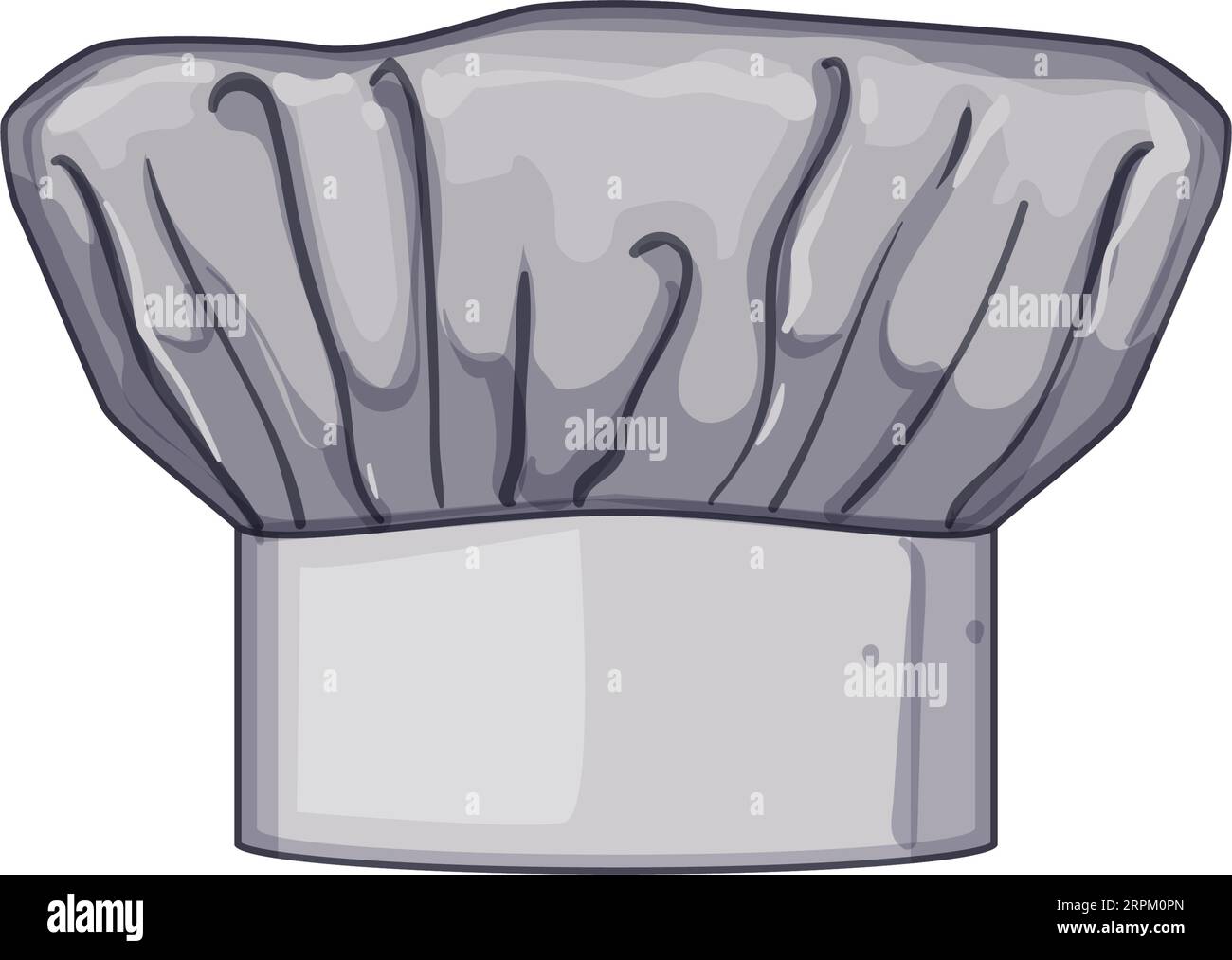 cap chef hat cartoon vector illustration Stock Vector Image & Art - Alamy