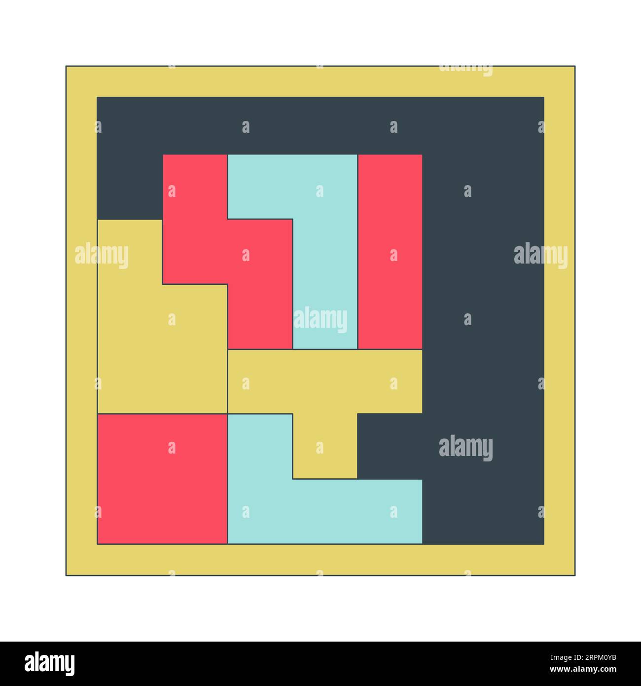 Linear blocks Stock Vector Images - Alamy