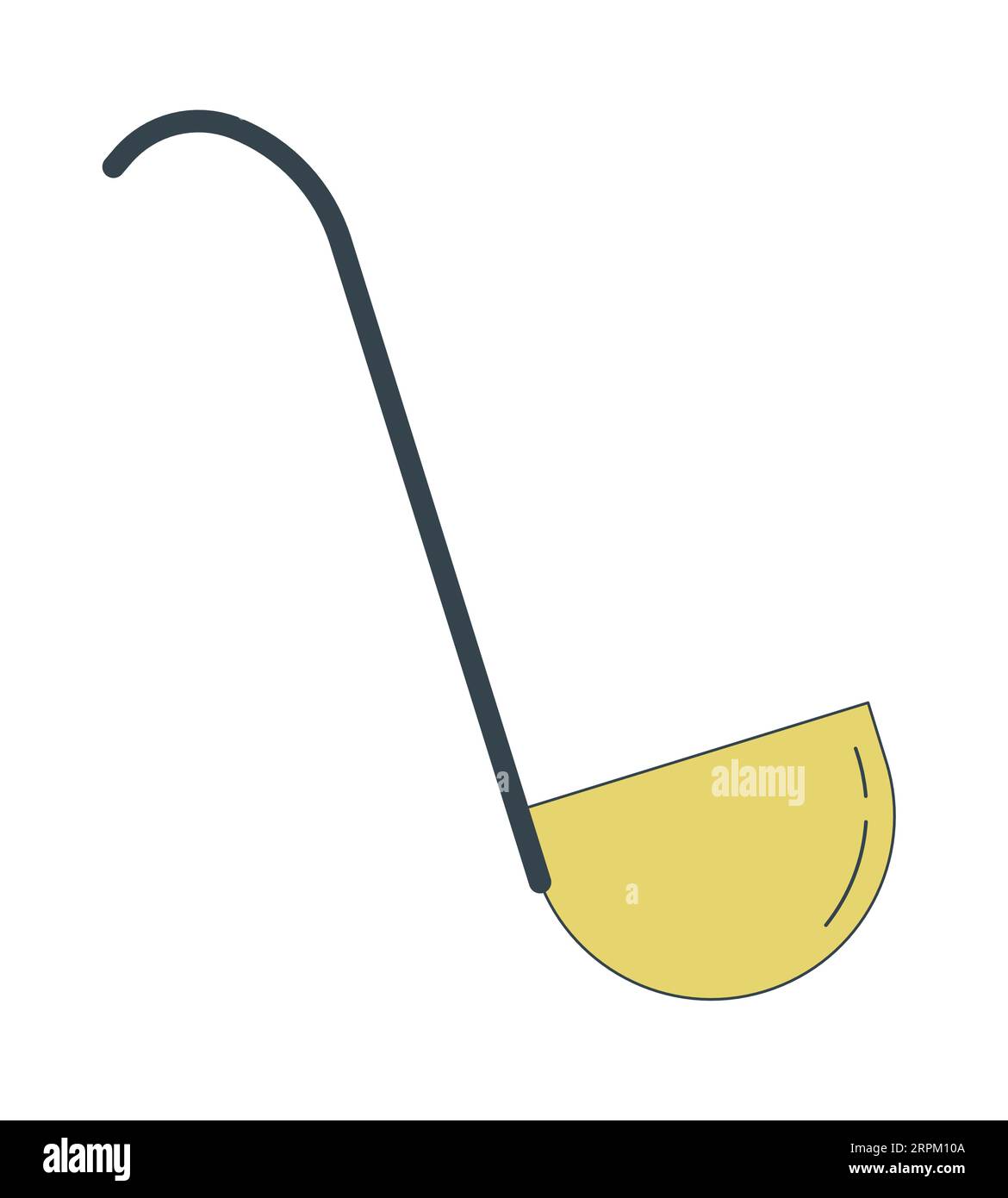 Drawing soup ladle kitchen Cut Out Stock Images & Pictures - Alamy