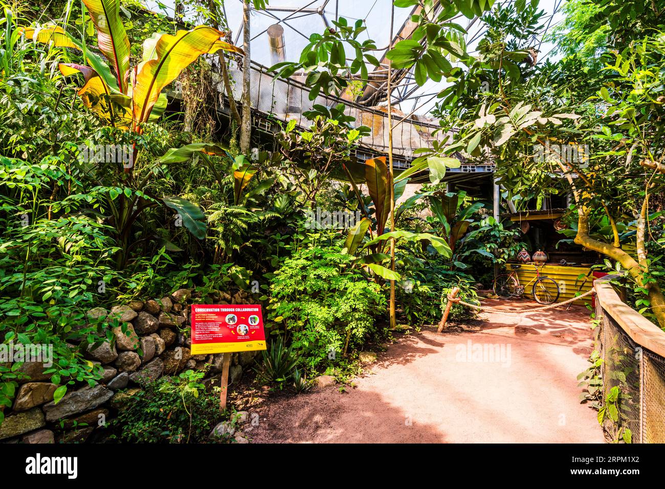 Overview of the re-located Fauna & Flora Garden from the Chelsea Flower ...