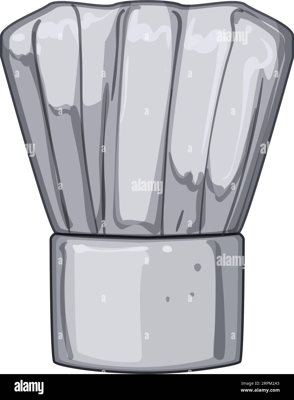 culinary chef hat cartoon vector illustration Stock Vector Image & Art ...