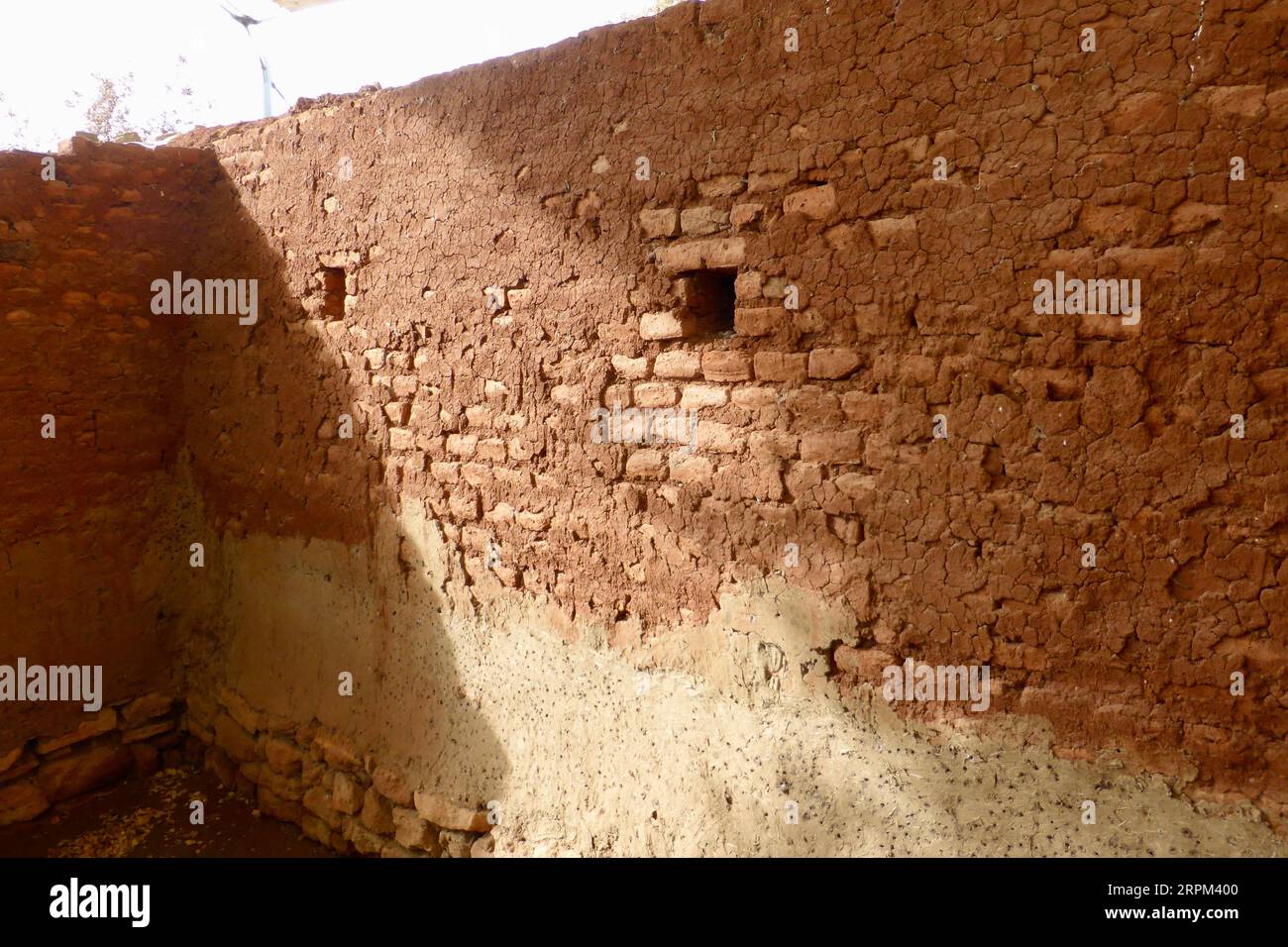 Tevfikiye, Türkiye, Ancient Clay buildings at The Ancient City of Troy ...