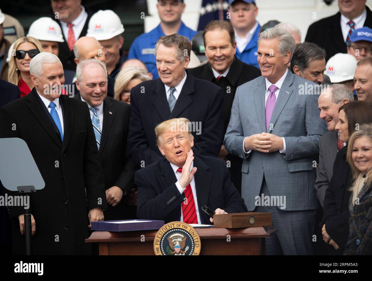 Usmca agreement signing hi-res stock photography and images - Alamy