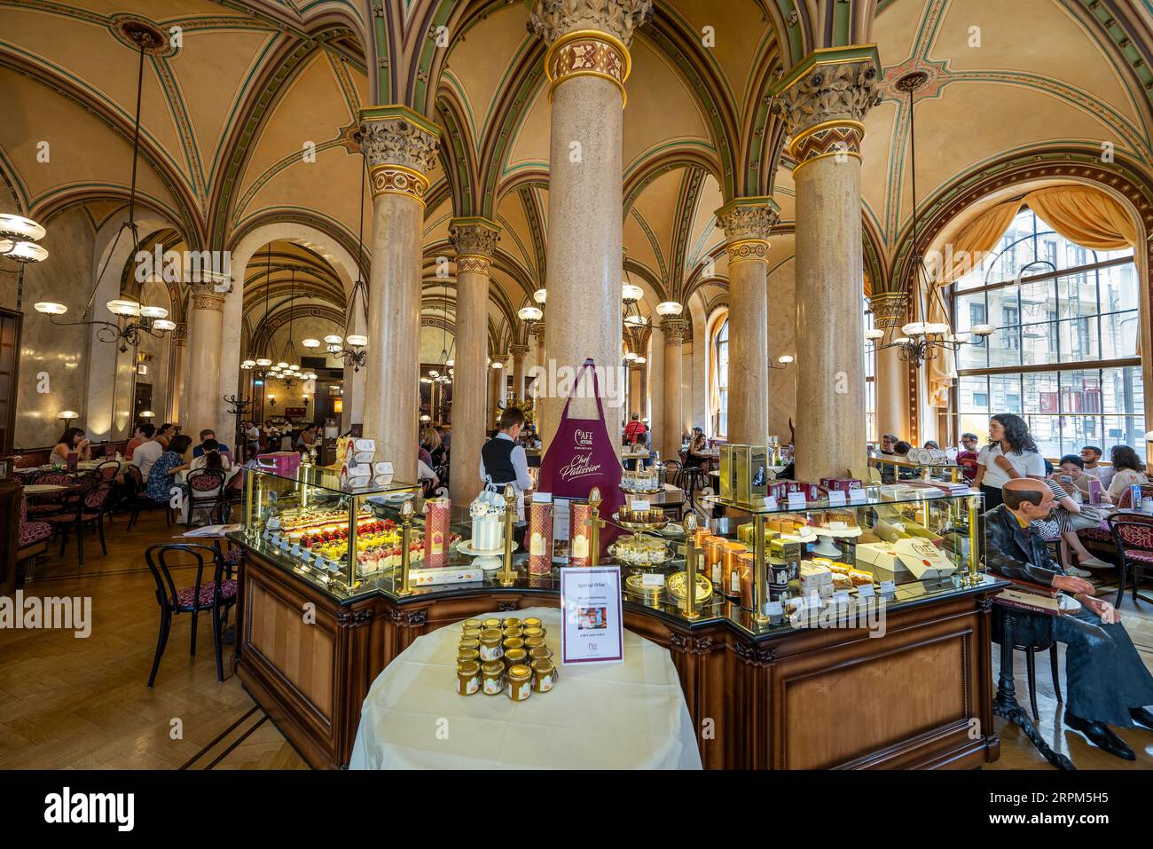 Cafe Central, Vienna, Austria Stock Photo - Alamy