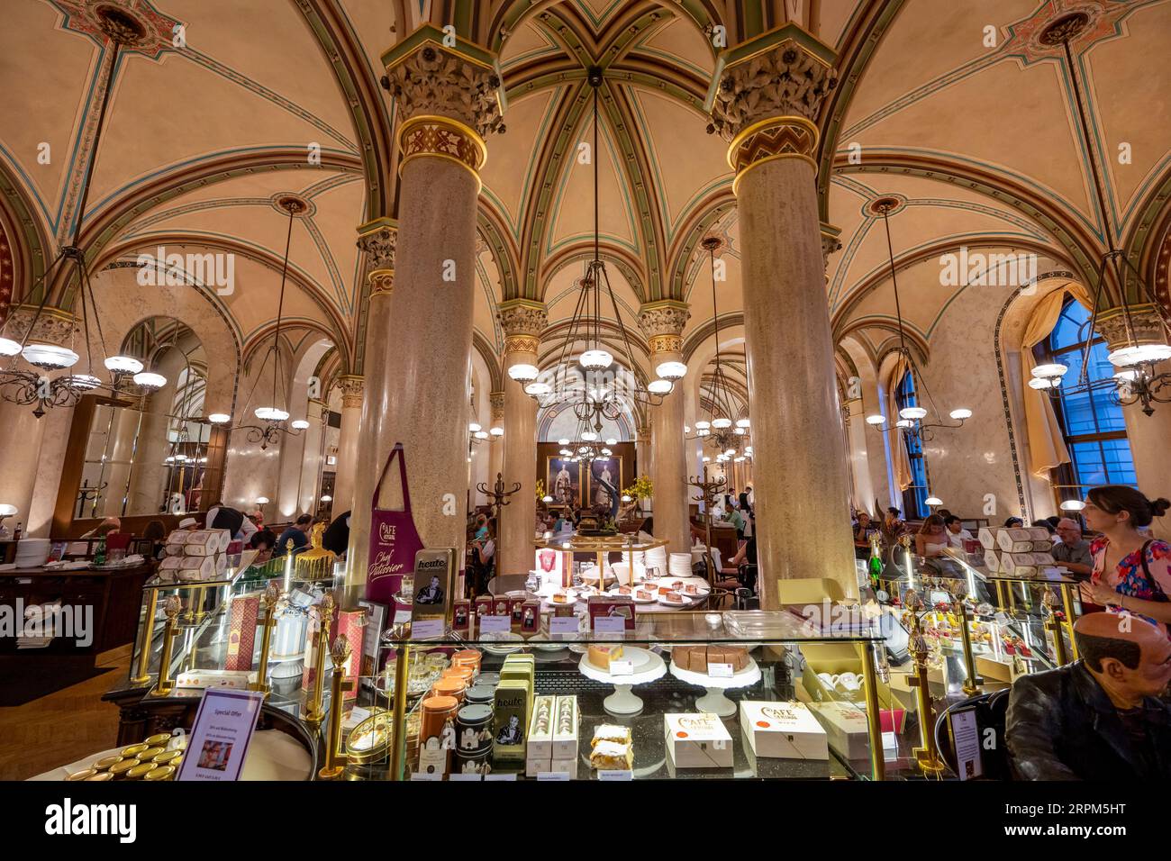 Cafe Central, Vienna, Austria Stock Photo - Alamy
